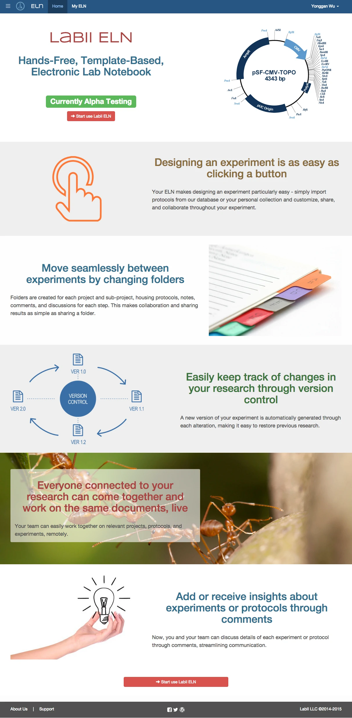 2015-09-02 Labii ELN Is On Alpha Testing - Blogs