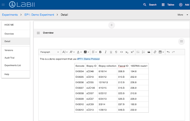 2019-06-02 Labii ELN & LIMS (v4) Released - Blogs